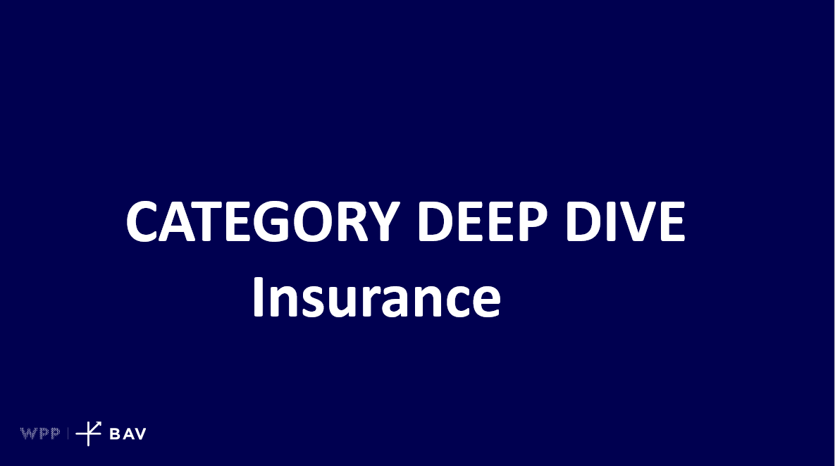 Insurance - WPP BAV